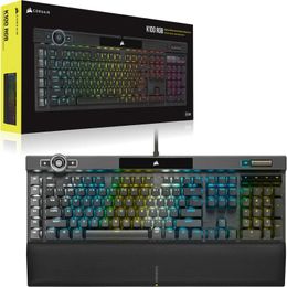Corsair Gaming-Tastatur »K100 RGB« (Handgelenkauflage Multimedia-Tasten programmierbare G-Tasten) schwarz