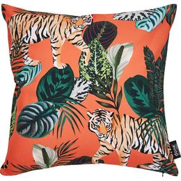 done. Dekokissen &raquo;Panama Print Tiger&laquo; Beidseitig bedruckte Kissenh&uuml;le ohne F&uuml;llung, 1 St&uuml;ck bunt Baumwolle
