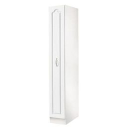 Wiho-K&uuml;chen WIHO K&Uuml;CHEN Apothekerschrank &raquo;Linz&laquo; 30 cm breit, mit 4 Ablagen Front: Landhaus Wei&szlig;, Korpus: Wei&szlig;