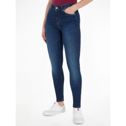 Tommy Jeans Skinny-fit-Jeans »Nora Mid Rise Skinny Fit« mit Waschung, Logo-Badge Denim Dark 27 - Länge 34 Länge 34 27 Skinny-Fit Jeans für eine...