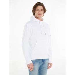 Calvin Klein Jeans Kapuzensweatshirt &raquo;BADGE HOODIE&laquo;, mit Logopatch wei&szlig; L L Kapuzensweatshirt von Calvin Klein Jeans