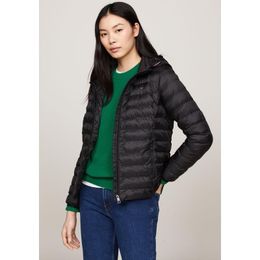 Tommy Hilfiger Steppjacke »LW PADDED GLOBAL STRIPE JACKET« Global Serie TH WOMEN, mti Global Stripe an der Kapuze Black XXS (32) XXS (32)...