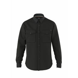 Replay Langarmhemd black 3XL - N-Gr N-Gr 3XL Hemd von Replay