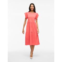Vila Sommerkleid »VISUMMER S/S MIDI DRESS - NOOS« Dubarry XL - N-Gr N-Gr XL Midikleid für jeden Tag von Vila