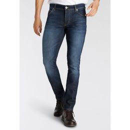 Bruno Banani Slim-fit-Jeans »Jimmy (Stretch)« schmale Beinform, niedrige Leibhöhe, mit Button-Fly dark blue 30 - Länge 32 Länge 32 30...
