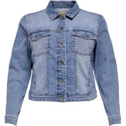 Only Carmakoma Damen Only CARMAKOMA Jeansjacke &raquo;CARWESPA LS JACKET&laquo; blau 52