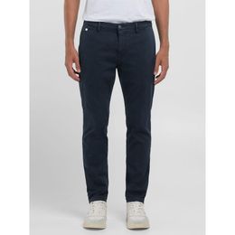 Replay Herren Chinohose &raquo;Benni Regular Slim&laquo; blau 34, L&auml;nge 34