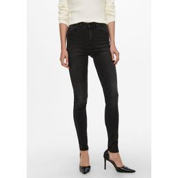 Only Skinny-fit-Jeans »ONLROYAL LIFE HW SK DNM« black denim M (38) - Länge 32 Länge 32 M (38) Skinny-Fit Jeans mit High Waist für eine schlanke...