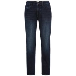 Camel Active Regular-fit-Jeans mit Leder-Badge Night Blue 40 - Länge 32 Länge 32 40 Jeans von Camel Active