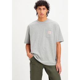 Levi's LEVI'S T-Shirt »Workwear Tee« mit aufgesetzter Tasche MID TONE GREY HEATHE M M T-Shirt von Levis