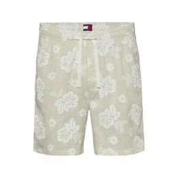 Tommy Jeans Shorts »TJM SLUB AOP BEACH SHORT EXT« Newsprint Aop XL - N-Gr N-Gr XL Gemusterte Shorts von Tommy Jeans