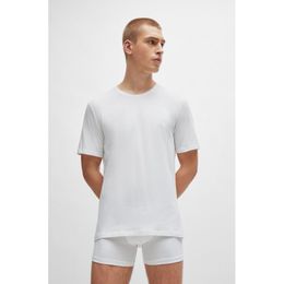 BOSS T-Shirt »Mix&Match T-Shirt R« mit Stickerei auf der Brust White 100 L (52) L (52) Shirt von BOSS Black Menswear