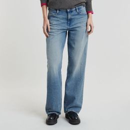 G-Star Raw G-STAR Weite Jeans &raquo;Jeans Judee Straight&laquo; sun faded air force blue 27 - L&auml;nge 30 L&auml;nge 30 27 Straight-Fit Jeans mit weitem Bein f&uuml;r einen...