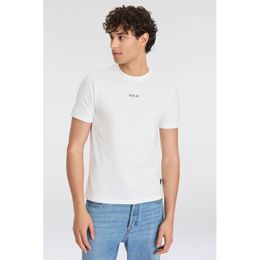 Replay T-Shirt natural white S S Kurzarmshirt in Regular Fit Passform für bequemen Alltagslook