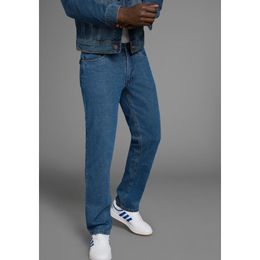 Arizona Regular-fit-Jeans »James« regular fit, gerades Bein, Five-Pocket-Form, normale Leibhöhe blue stone 44 - N-Gr N-Gr 44 Regular-Fit Jeans mit...