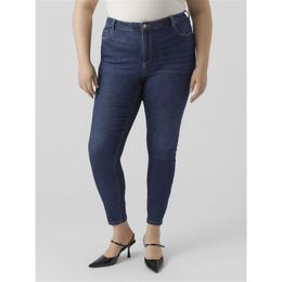 Vero Moda CURVE Skinny-fit-Jeans »VMPHIA HR SKINNY J GU3113 CURVE NOOS« Dark Blue Denim 46 - Länge 32 Länge 32 46 Skinny-fit-Jeans mit hoher...
