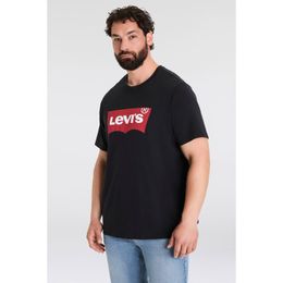 LEVI'S&reg; PLUS Levi's Plus Damen Levi's Plus T-Shirt &raquo;LE B&T BIG GRAPHIC TEE&laquo; mit Logofrontprint schwarz XL (60/62)