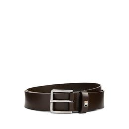 BOSS Lederg&uuml;rtel &raquo;Ther-Flag-E_Sz35&laquo; mit stilvollen Markendetails dark brown205