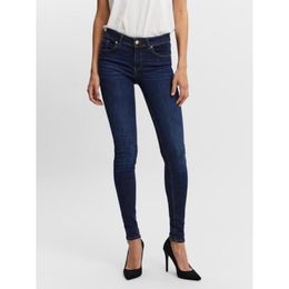 Véro Moda VERO MODA Skinny-fit-Jeans »VMLUX MR SLIM JEANS« dark blue denim XS (34) - Länge 30 Länge 30 XS (34) Skinny-fit Jeans mit Stretch für eine perfekte...