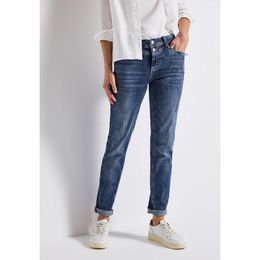 Street One Regular-fit-Jeans »Style Jane« im Five-Pocket Style mid blue random washed 26 - Länge 28 Länge 28 26 Jeans von Street One