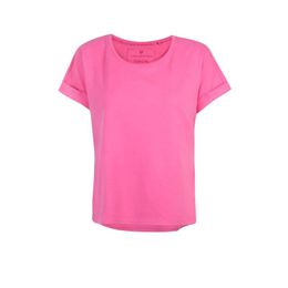 LIEBLINGSST&Uuml;CK LIEBLINGSST&Uuml;CK Rundhalsshirt &raquo;CamilaEp&laquo; aus reiner Baumwolle lovely pink XS (34) XS (34) Shirt mit Logostickerei von Lieblingsst&uuml;ck