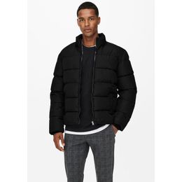 Only & Sons ONLY & SONS Steppjacke »ONSMELVIN LIFE PUFFER JACKET OTW VD« Black S S Jacke von Only & Sons
