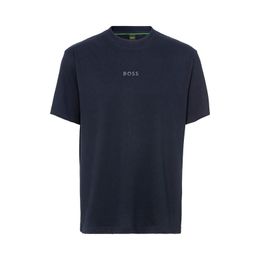BOSS Green T-Shirt »Tee« mit Rundhalsausschnitt Dark Blue402 XL XL Kurzarm für angenehme Bewegungsfreiheit