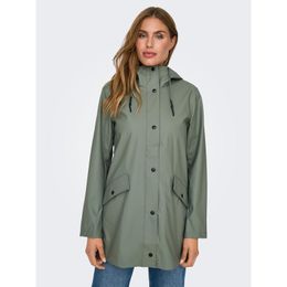 Only Kurzmantel &raquo;ONLELISA RAINCOAT OTW NOOS&laquo; Agave Green L L Praktischer Funktionsmantel von Only