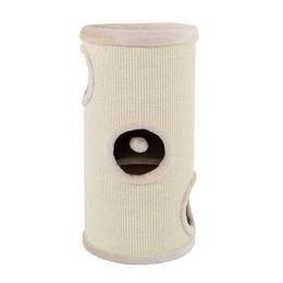 Lionto 70cm Kratztonne mit Sisal beige