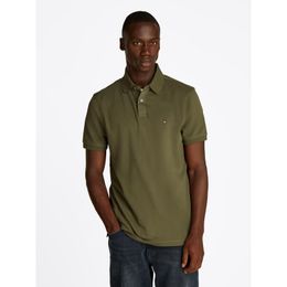 Tommy Hilfiger Poloshirt »1985 REGULAR POLO« aus Piqué army green M M Zeitloses Poloshirt von Tommy Hilfiger