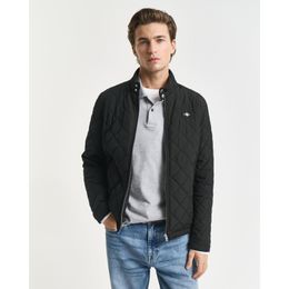 Gant Steppjacke »QUILTED WINDCHEATER« mit Rautensteppung black 5XL 5XL Steppjacke: Ideal für Übergangszeiten und unbeständiges Wetter