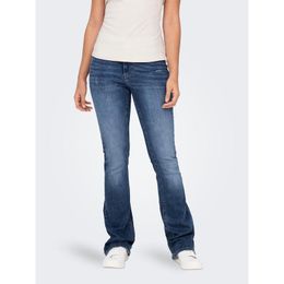 Only Bootcut-Jeans »ONLBLUSH MID FLARED DNM TAI305 NOOS« Medium Blue Denim L (40) - Länge 32 Länge 32 L (40) Normale Leibhöhe sorgt für einen...