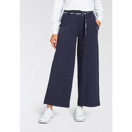 Kangaroos Jerseyhose mit weitem Bein in Culotte Form marine 48 - N-Gr N-Gr 48 Sweathose mit weitem Bein und bedrucktem Gürtel von Kangaroos