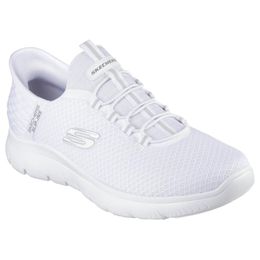 Skechers Slip-On Sneaker »SUMMITS-HIGH RANGE«, Freizeitschuh mit Slip Ins-Fersenpart für einen leichten Einstieg weiß 43 43 Mit Slip Ins-Funktion...