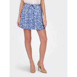 Only Minirock »ONLNALA LIFE SKORT WVN NOOS« Marina AOP:WHITE FLOWER M (38) M (38) Minirock von Only