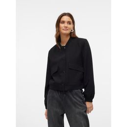 V&eacute;ro Moda Vero Moda Damen Kurzjacke &raquo;VMAMALA SHORT JACKET NOOS&laquo; schwarz L