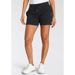 Kangaroos Sweatshorts zum Krempeln mit Riegel und Knopf schwarz 48 - N-Gr N-Gr 48 Verwandelbare Shorts von Kangaroos