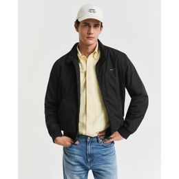 Gant Blouson »Leichte, taillierte Jacke, wetterbeständige Harrington Jacke Klassisch« BLACK XL XL Ideal für den Übergang dank leichtem Webstoff