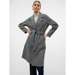 Véro Moda VERO MODA Langmantel »VMFORTUNEAYA SS23 LONG COAT NOOS« Medium Grey Melange XS XS Langer Mantel von Vero Moda