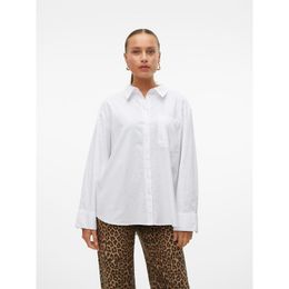 Véro Moda VERO MODA Langarmbluse »VMIDA OXFORD SHIRT WVN GA NOOS« Bright White S S Lässige Bluse von Vero Moda