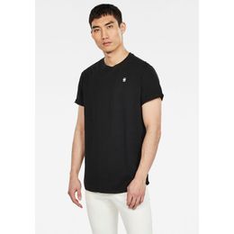G-Star Raw G-STAR T-Shirt »Lash« mit kleinem Logo Stitching black XL (56/58) XL (56/58) Klassisches Basicshirt mit kleinem Logo