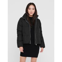 Jacqueline de Yong JDY Steppjacke »NEWERICA LIFE SHORT PADD JKT OTW NOOS« Black Detail:SILVER ZIPPER M M Kurze Pufferjacke von JDY