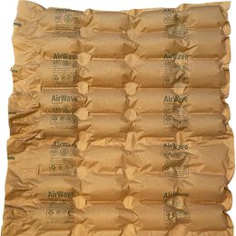 ratioform terra Luftkissenfolie AirWave® Papier, braun, Länge 200 m, BxH 420 x 320 mm