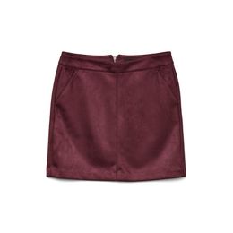 Véro Moda VERO MODA Rock 'VMDONNADINA' Damen Größe 36 bordeaux