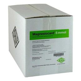 Verla-Pharm Arzneimittel GmbH & Co. KG Magnesiocard 5 mmol Plv.z.Her.e.Lsg.z.Einnehmen 500 St