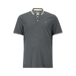 Jack & Jones Plus Jack & Jones Plus Poloshirt 'JJEPaulos' Herren Gr&ouml;&szlig;e XL sand / taubenblau / hellblau