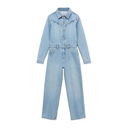 Mango Kids Dungarees 'Worker' girl Blue size 13