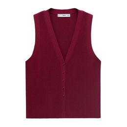 Mango Strickweste 'SESETA' Damen Gr&ouml;&szlig;e XL dunkelrot