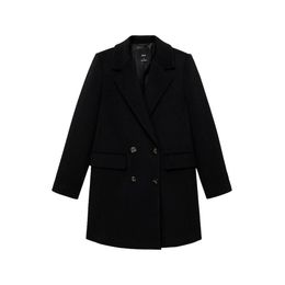 Mango Between-Seasons Coat 'Dali' female Black size XXL