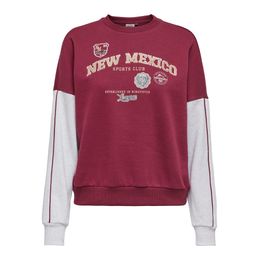 Only Sweatshirt 'ONLMiriam' female Red size XS